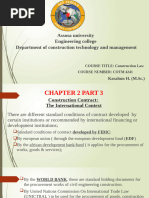 CIDB Standard for Construction Contracts | PDF | Procurement | Business