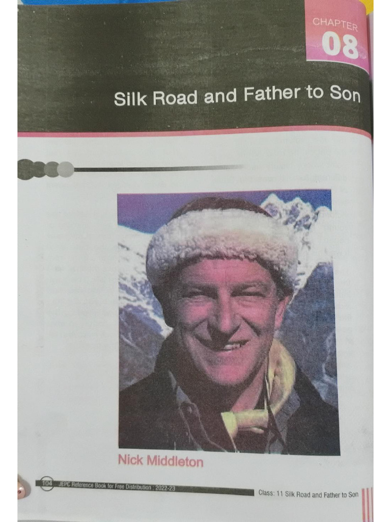 Silk Road Class 11 | PDF