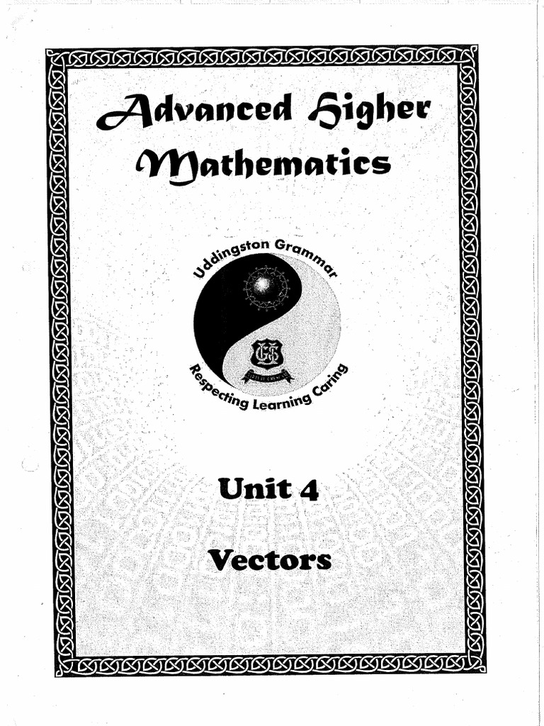 Vectors | PDF