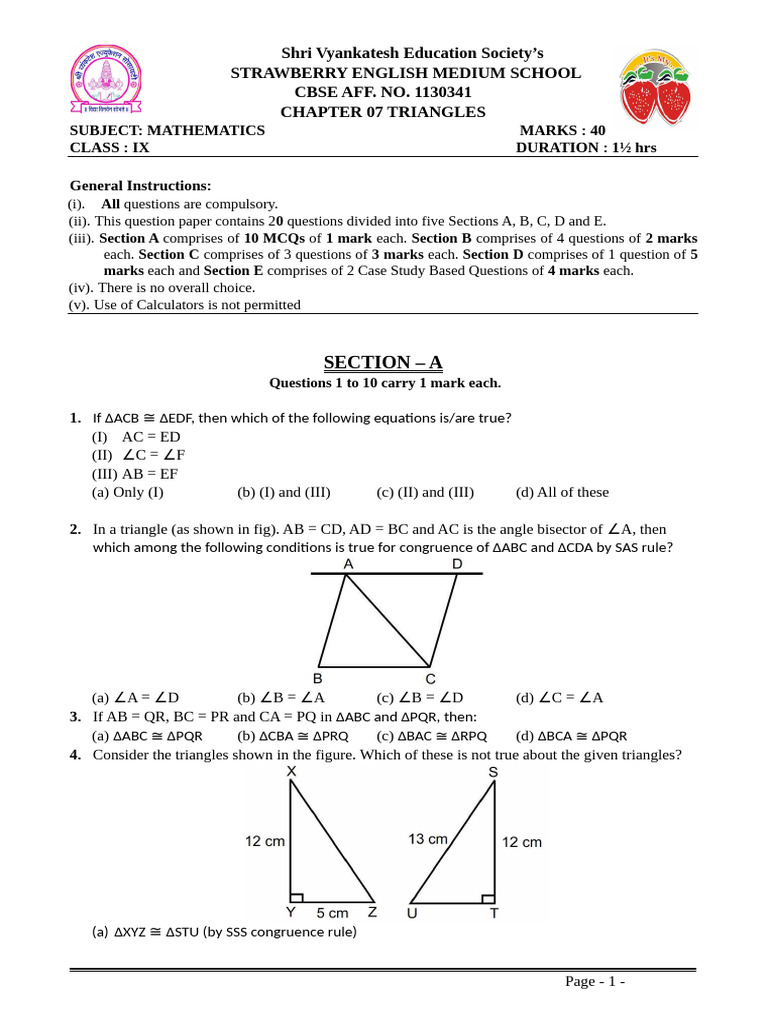 9th Triangle | PDF | Classical Geometry | Euclidean Plane Geometry