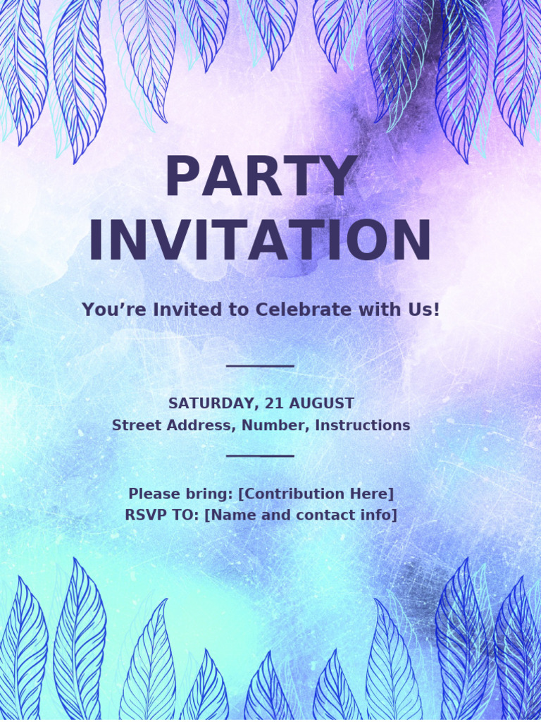 Party Invitation | PDF