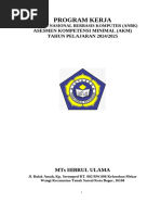 Program Kerja Anbk 2024-2025 | PDF