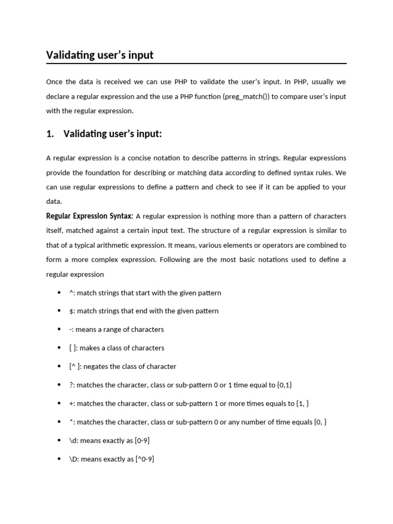 Lec 13 PHP | PDF | Regular Expression | String (Computer Science)