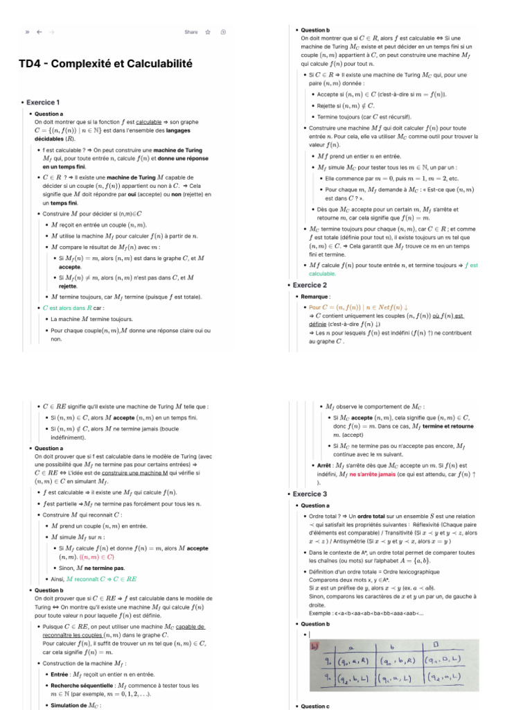 Complexite Final TD4 | PDF