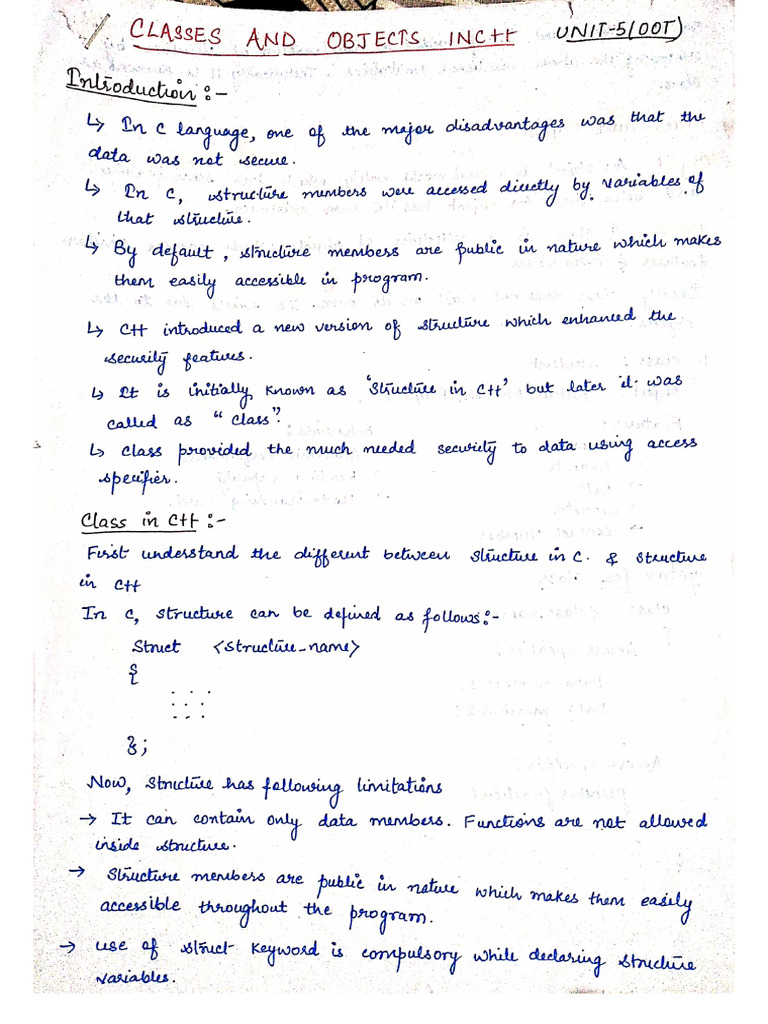 Oosd Unit 5 Notes Pdf