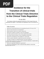 CTIS Sponsor Handbook: Key Guidance | PDF | Clinical Trial