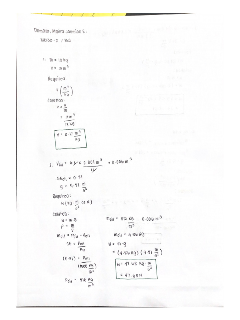 DAMASO_ME130-2_HW1 | PDF
