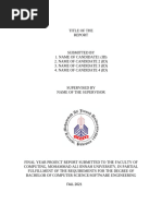 Proof of Concept (PoC) Report Template | PDF | Risk | Feasibility Study