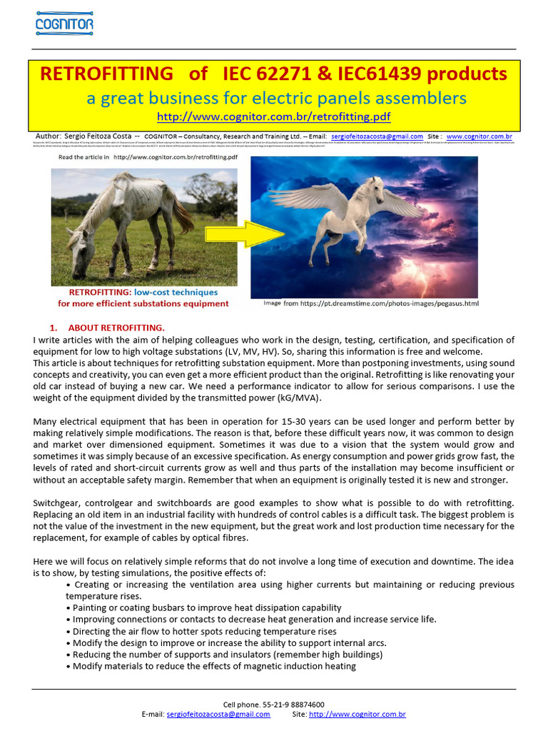 Retrofitting | PDF | Electric Current | Magnetism