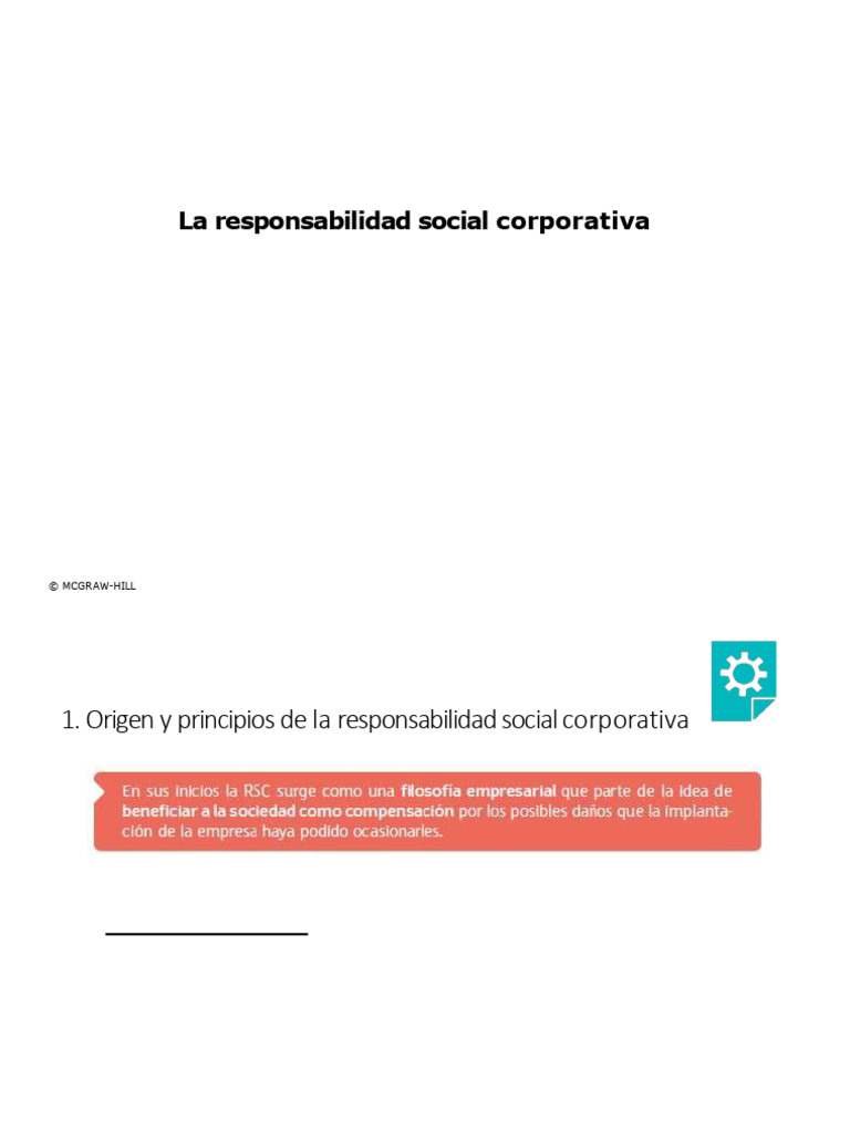 Responsabilidad Social Corporativa | PDF | Responsabilidad social corporativa | Economias