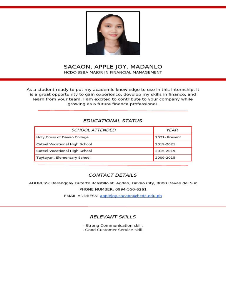 Apol Resume | PDF