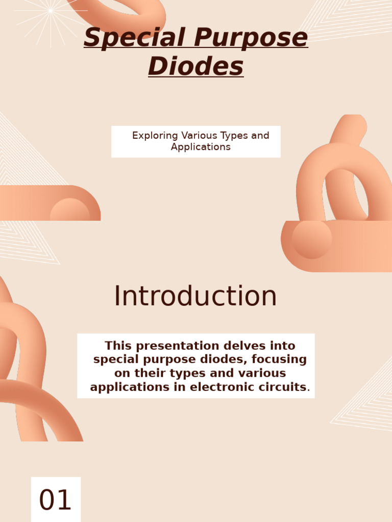 Special Purpose Diodes Overview | PDF | Diode | Rectifier