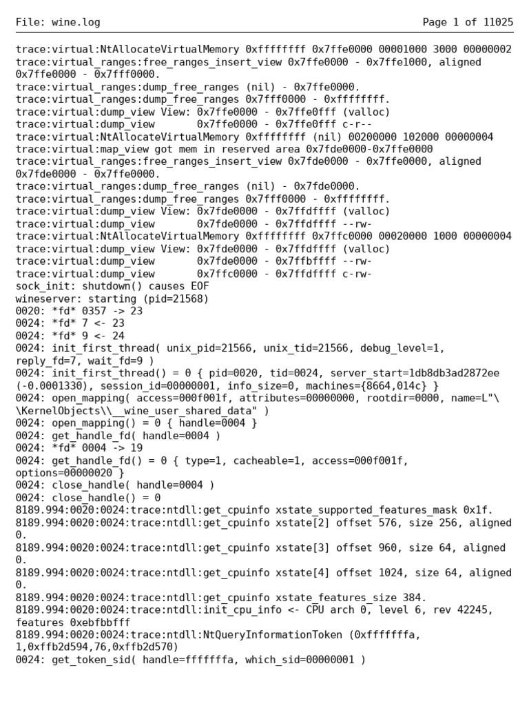 Log | PDF | Windows Registry | Filename