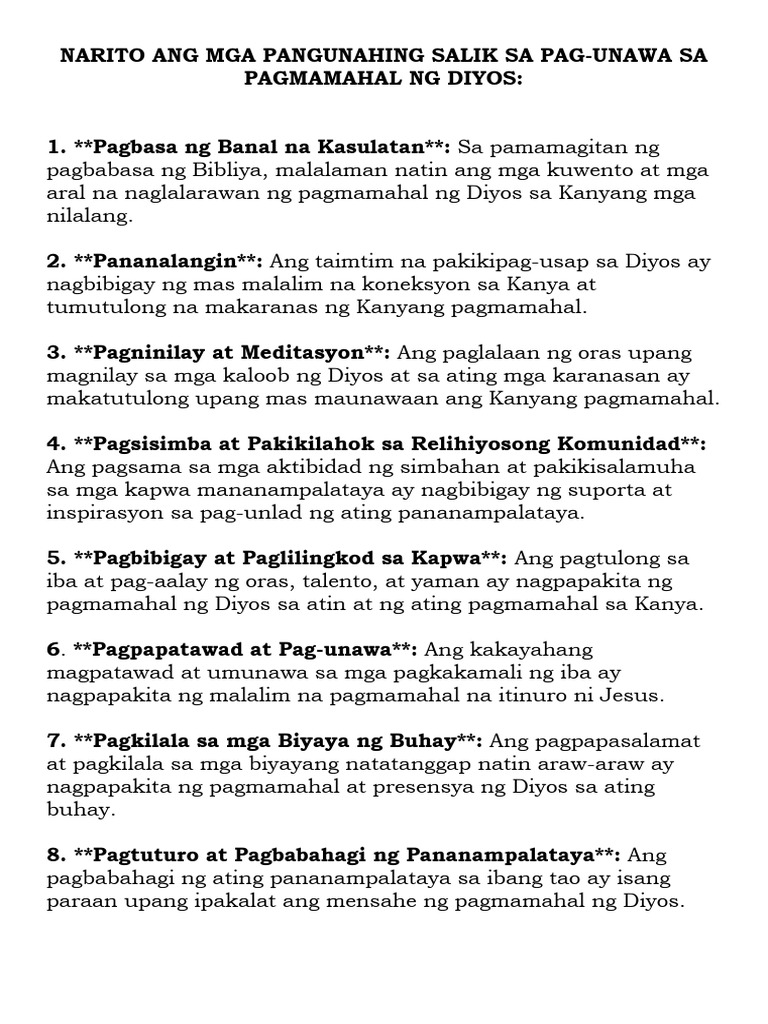 Narito Ang Mga Pangunahing Salik Sa Pag | PDF