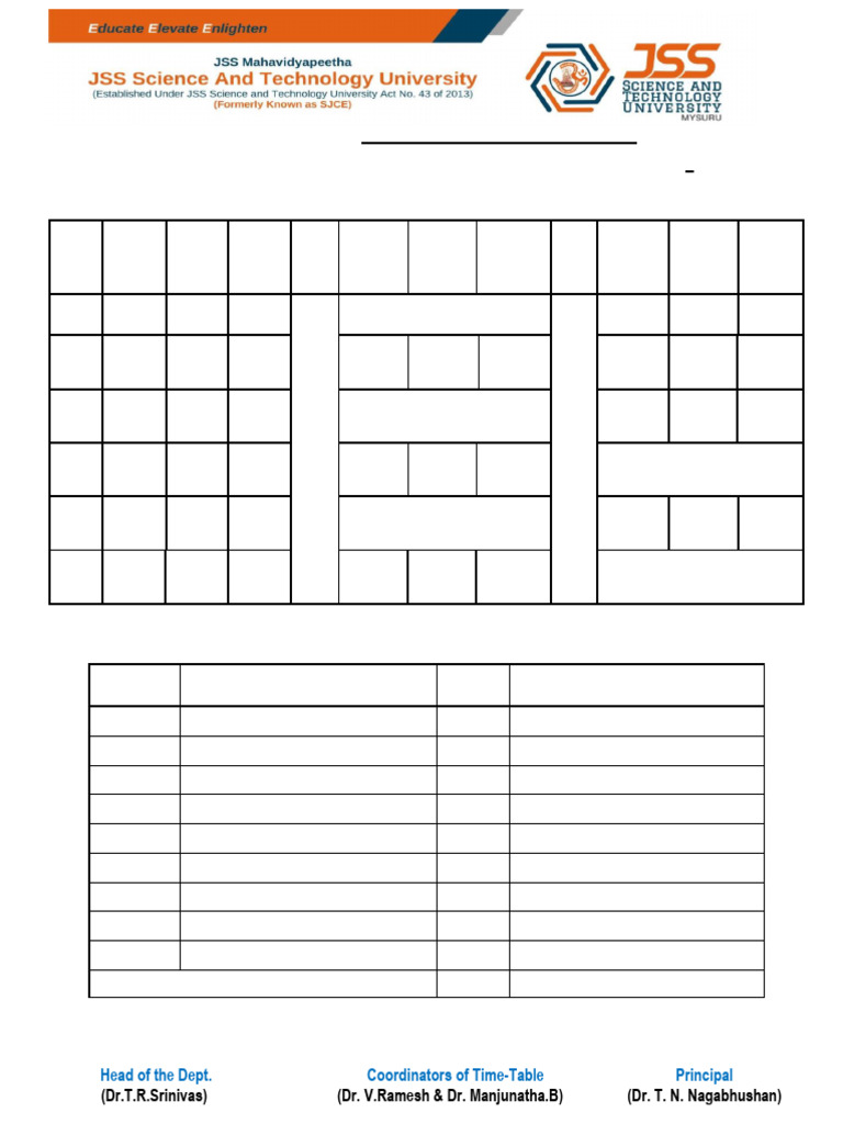 ODD 2019 Main Time Table 09 10 2019 | PDF | Business | Mechanical ...