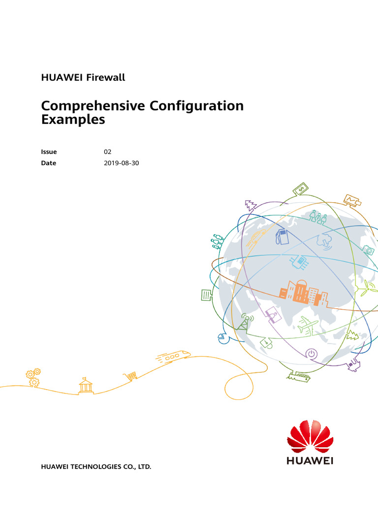HUAWEI Firewall Comprehensive Configuration Examples | PDF | Key ...