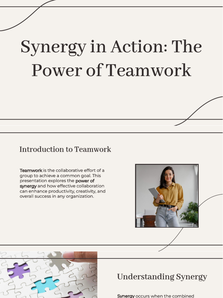 Slidesgo Synergy in Action The Power of Teamwork 20240821171955cBRG | PDF