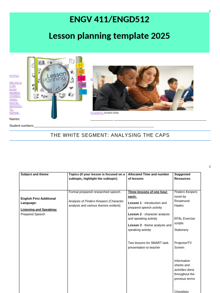 Lesson Wheel Summative Lesson For The Test 2025 | PDF | Body Language ...