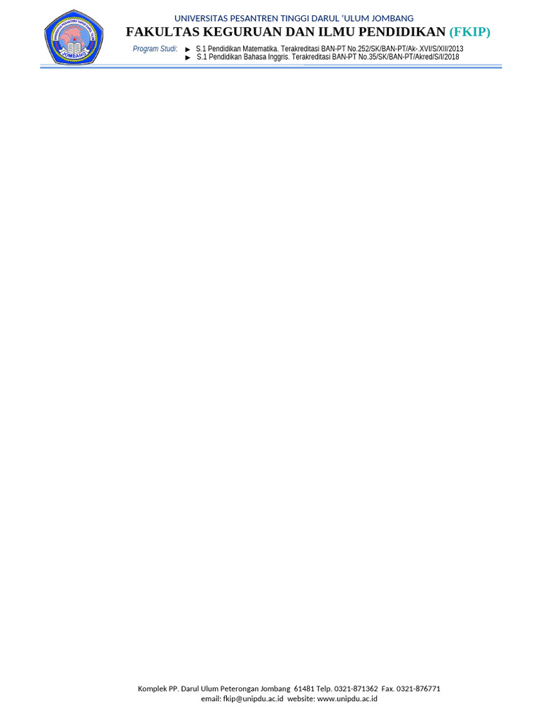 Kop Fkip Color | PDF