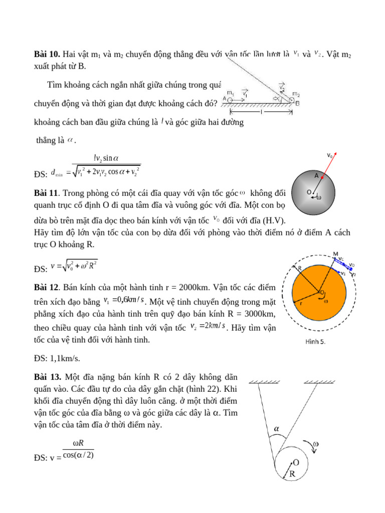 BAI TAP CO HOC | PDF