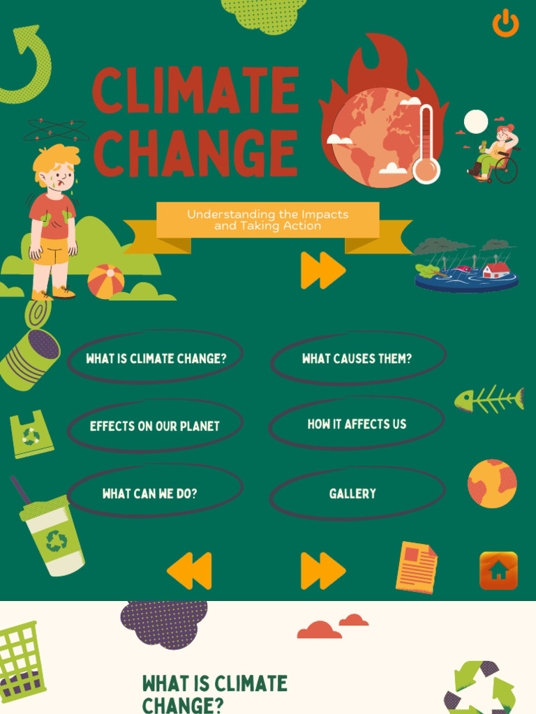 Kiosk Multimedia Storyboard | PDF | Climate Change | Environmental Impact