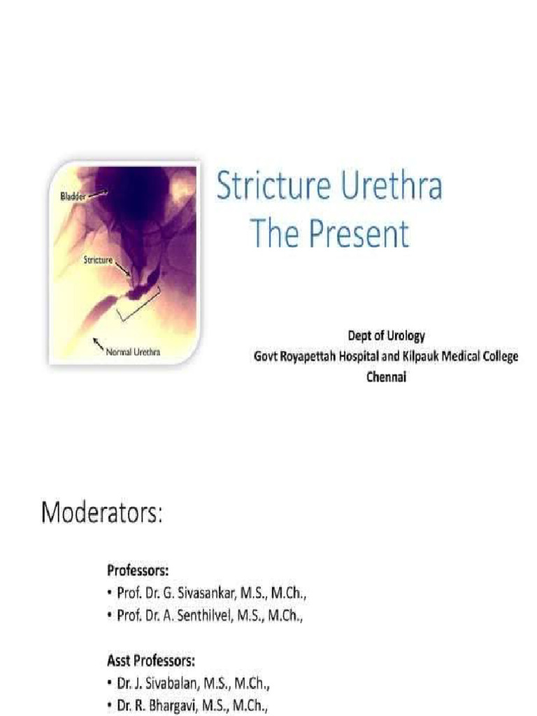 Urethra stricture overview | PDF
