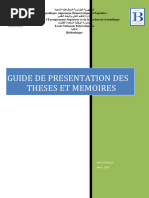 Règles de mise en page d'un mémoire | PDF | Mise en page | Communication écrite