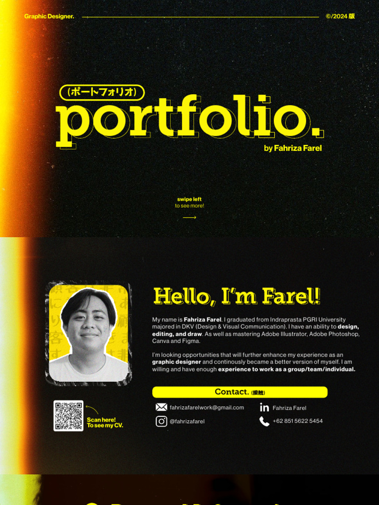 Fahriza Farel Graphic Design Portfolio | PDF | Japanese Cuisine | Thai ...