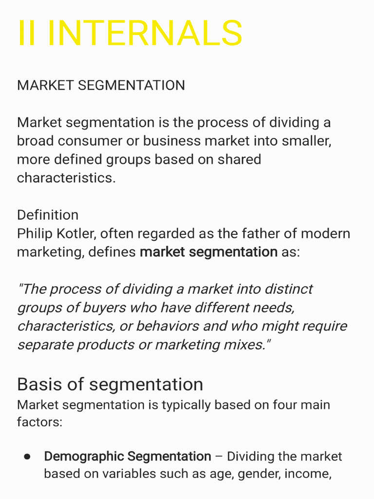 Principals of Marketing | PDF