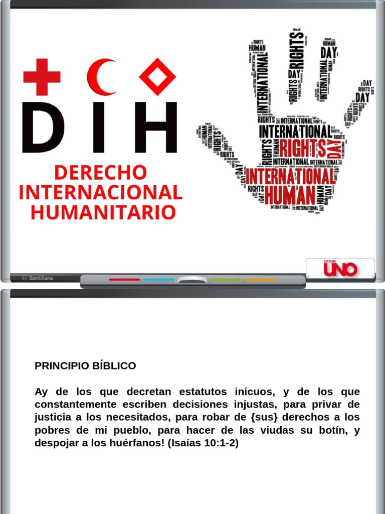 El Dih | PDF | Ley humanitaria internacional | Relaciones Internacionales