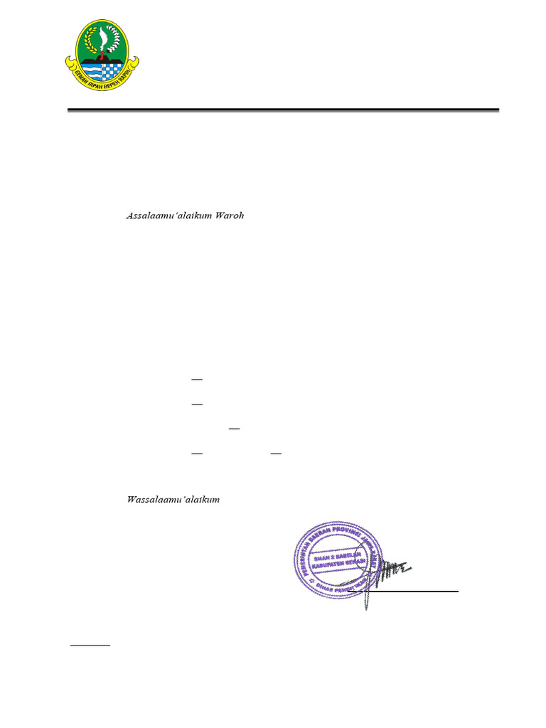 Surat Edaran Kegiatan Ramadhan.2 | PDF