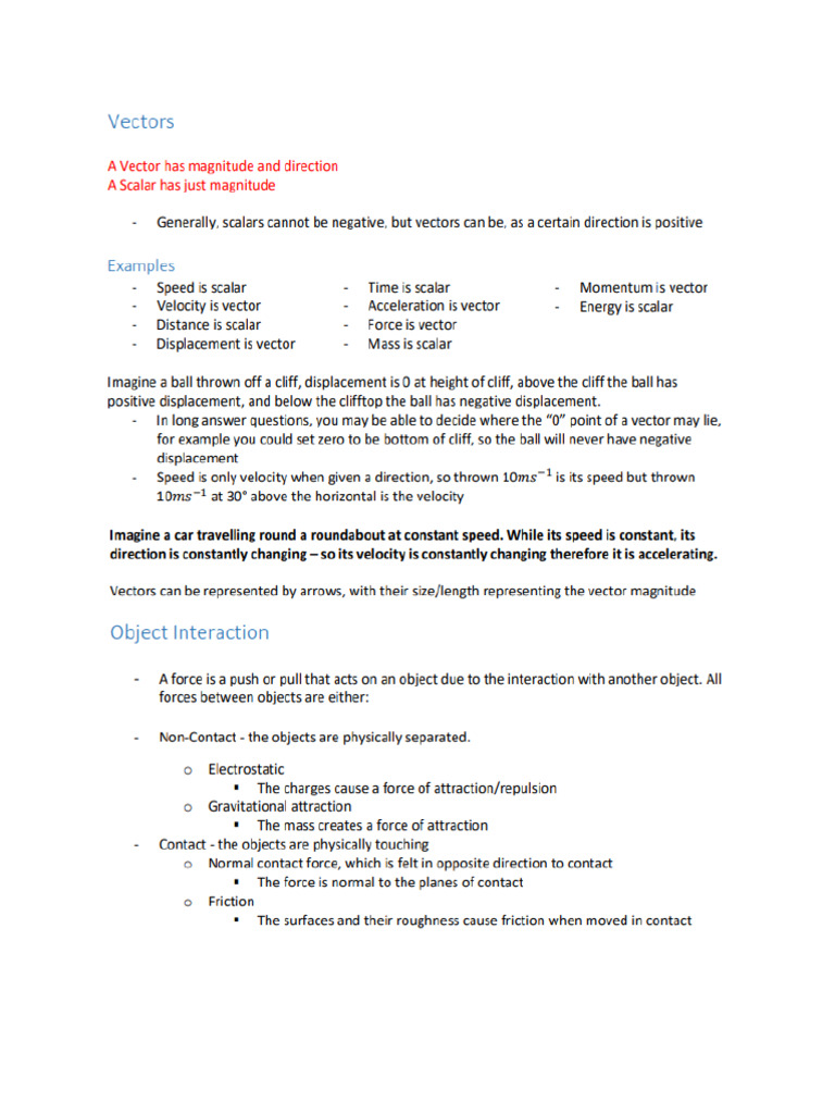 Forces and Terminal Velocity | PDF
