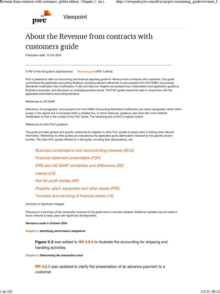 Revenue from contracts with customers, global edition - Chapter 1_ An introduction to revenue ...