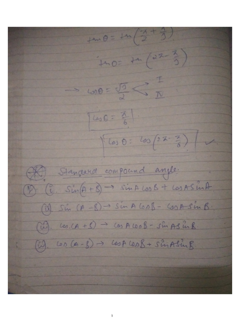 Trigonometry Values_ (2) | PDF