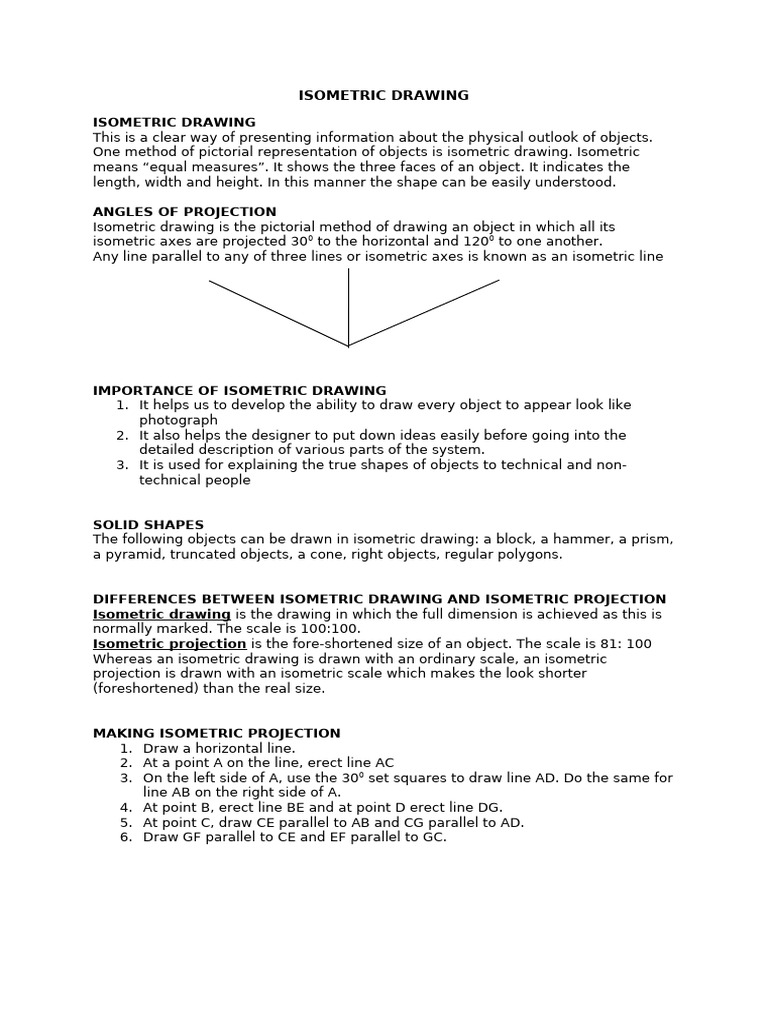 ISOMETRIC DRAWING (1) | PDF