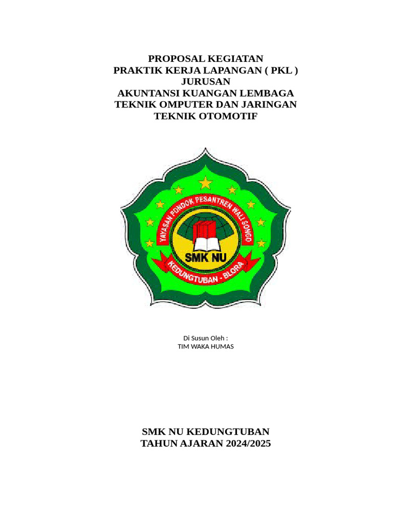 PROPOSAL KEGIATAN | PDF