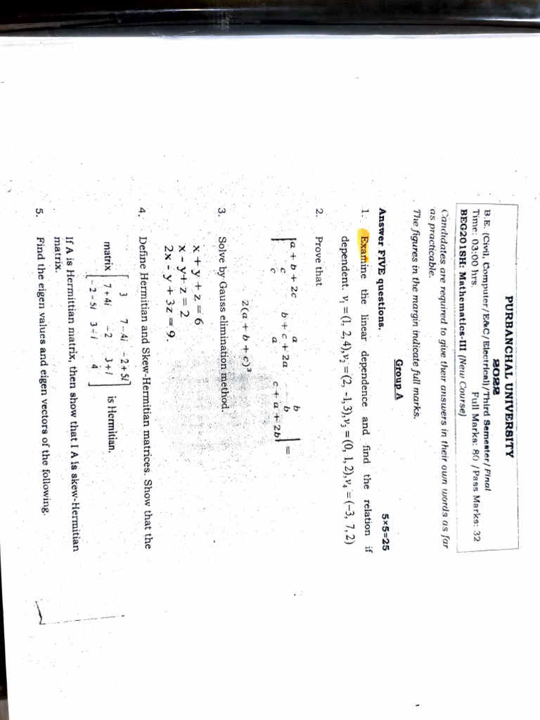 Maths 3rd Sem Pdf