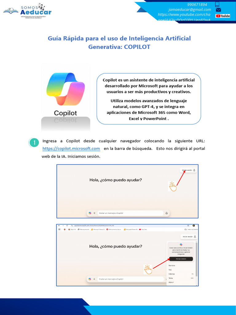 Guia para El Uso Ia Copilot | PDF