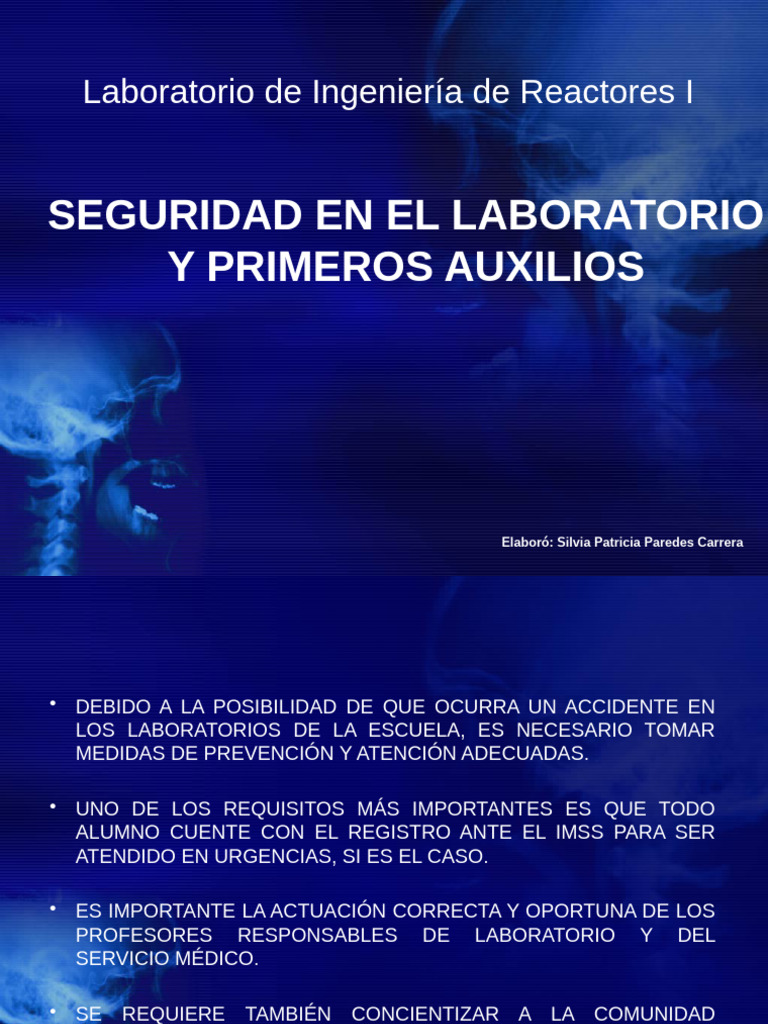 Seguridad en Laboratorio | PDF | Laboratorios | Quemar