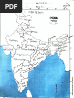 Political Map India A4 PDF | PDF
