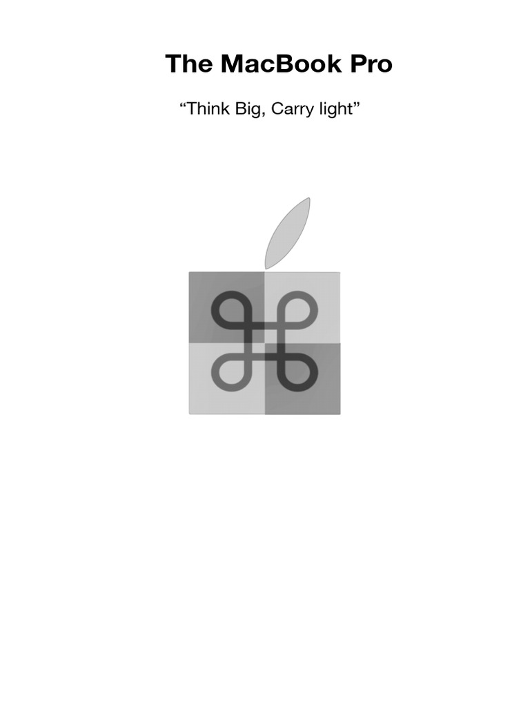 Macbook Pro Ad Script (Tejas RS) | PDF