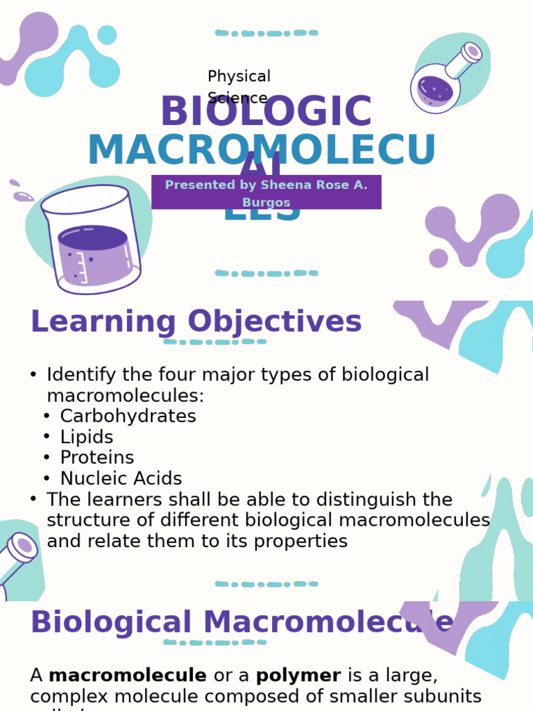 Biological Macromolecules | PDF | Nucleic Acids | Rna