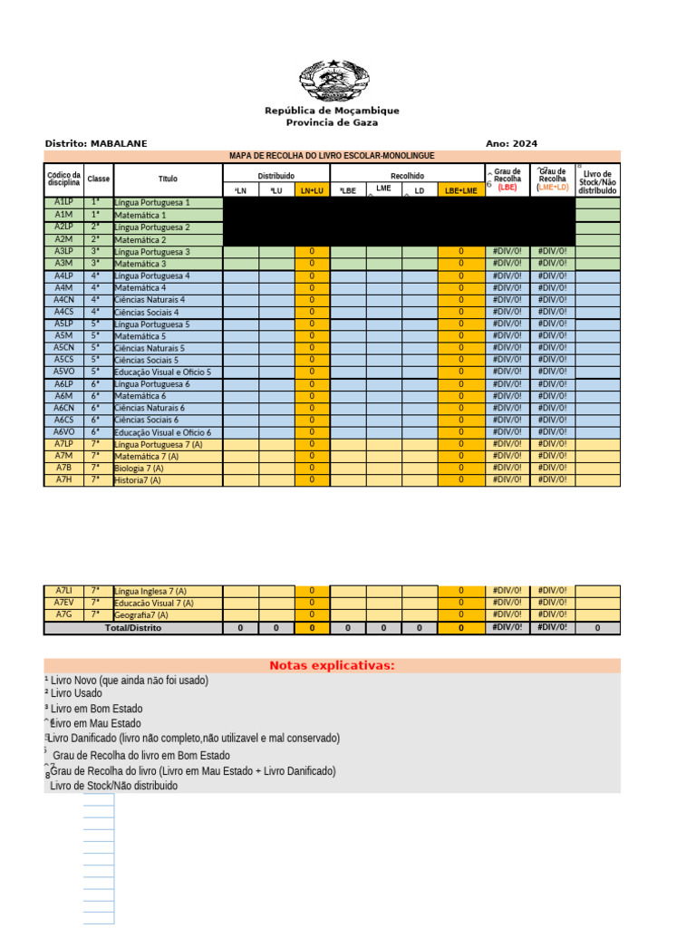 Mabalane-Mapa de Recolha Do Livro-Monolingue | PDF | Science | Inquérito