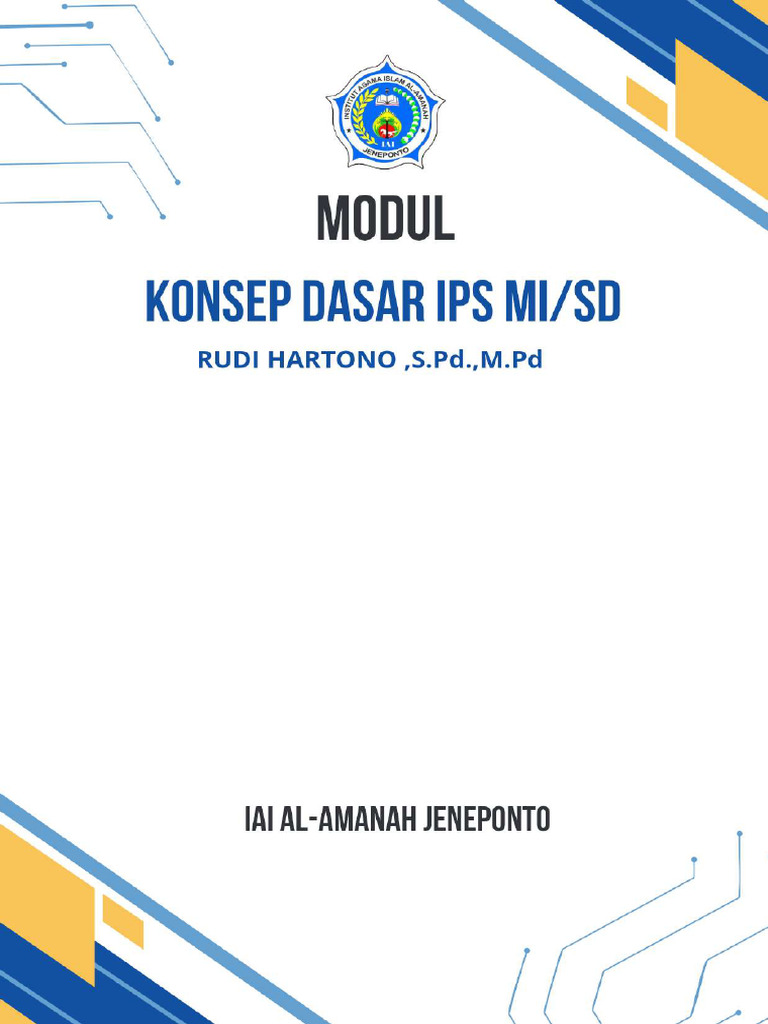 Modul Ajar Konsep Dasar IPS MI | PDF