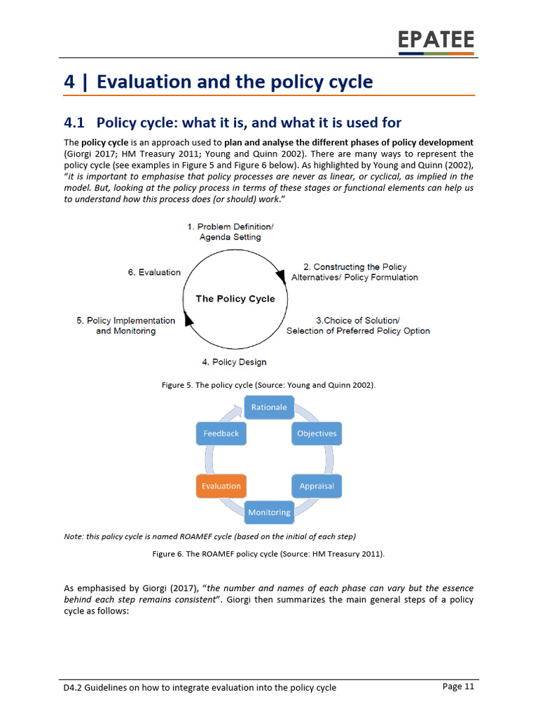 EPATEE (2019) | PDF | Policy | Evaluation