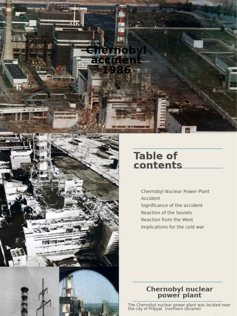 History Chernobyl Pdf Chernobyl Disaster Nuclear Power