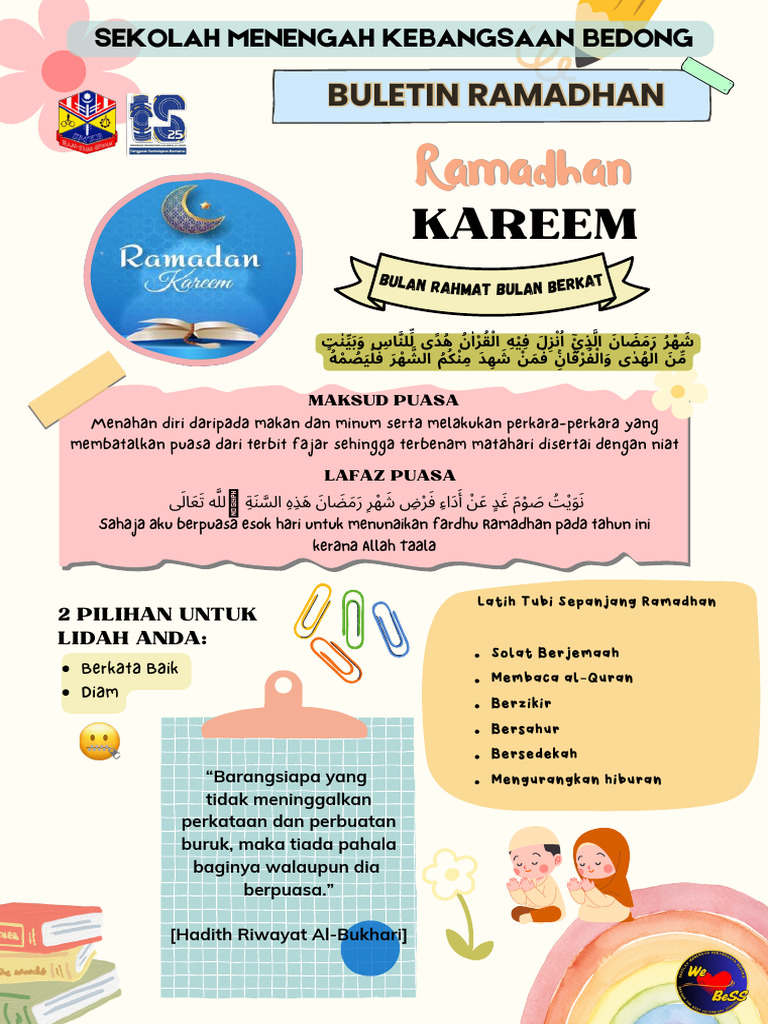 Buletin Ramadhan (Minggu 1) | PDF