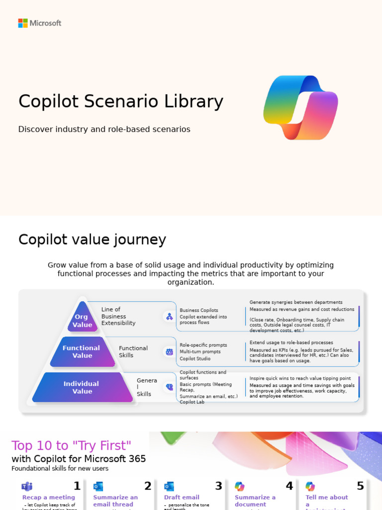 Microsoft Copilot Scenarios For Legal | PDF | Regulatory Compliance | Artificial Intelligence
