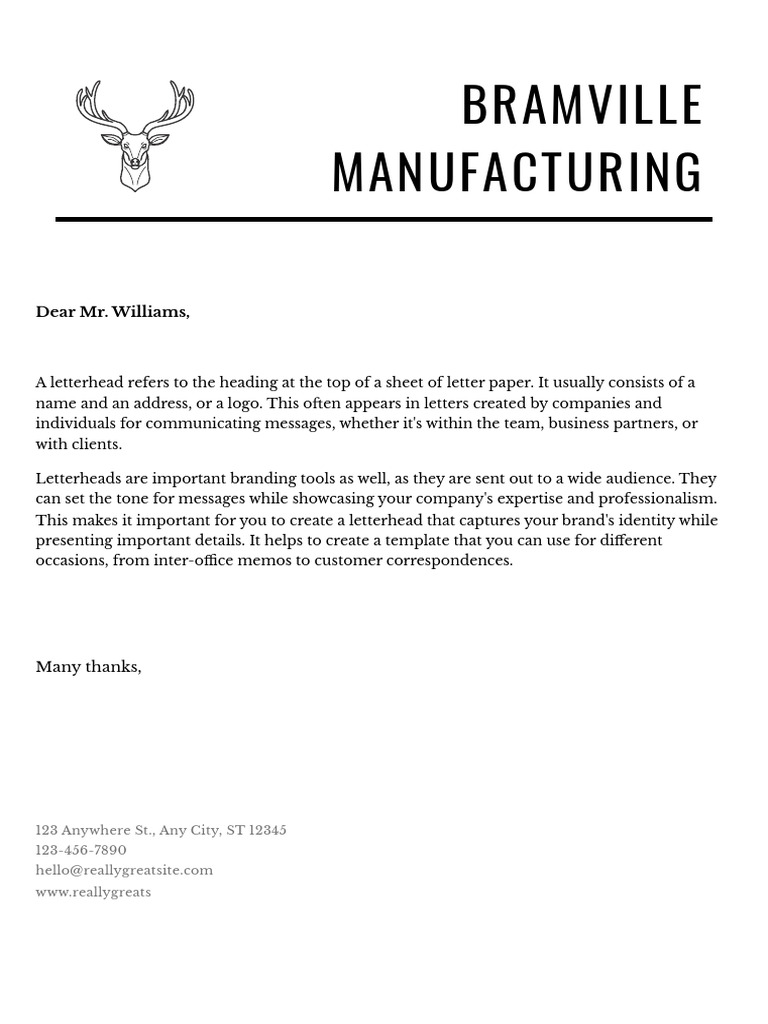 Dear Mr. Williams | PDF