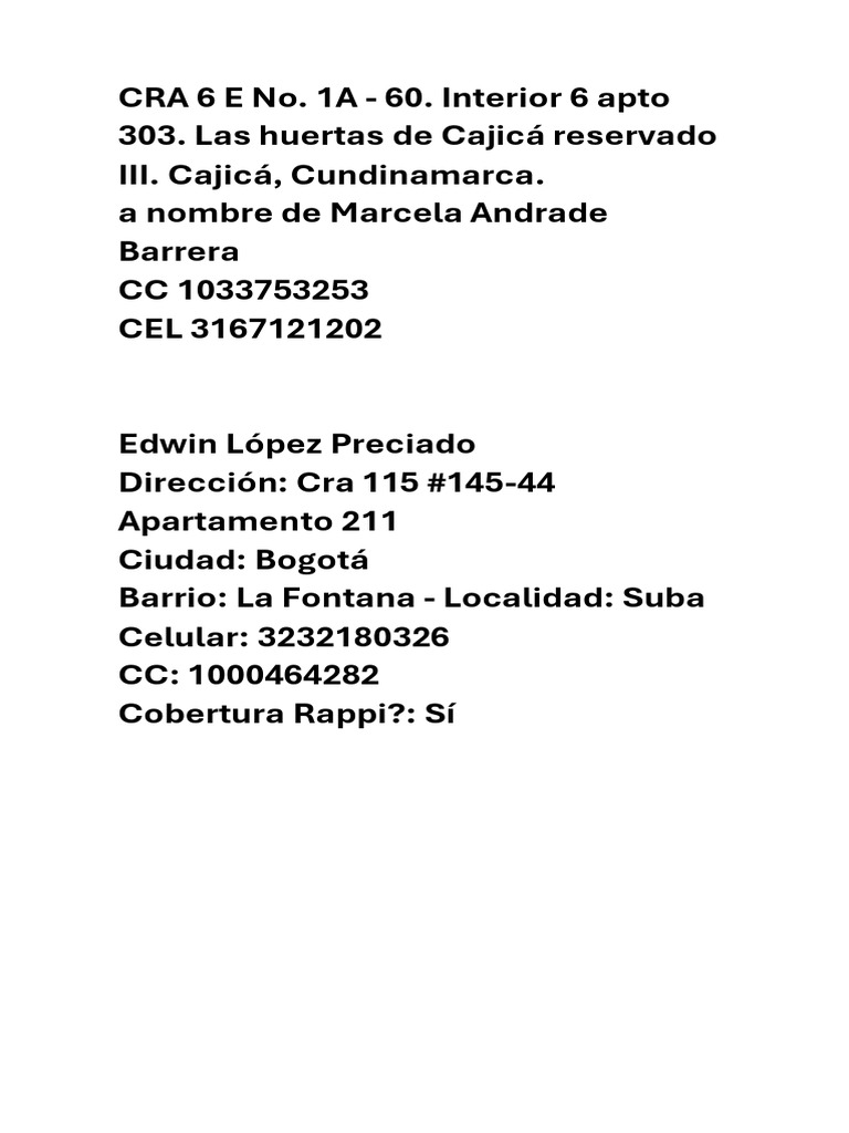 CRA 6 E No | PDF